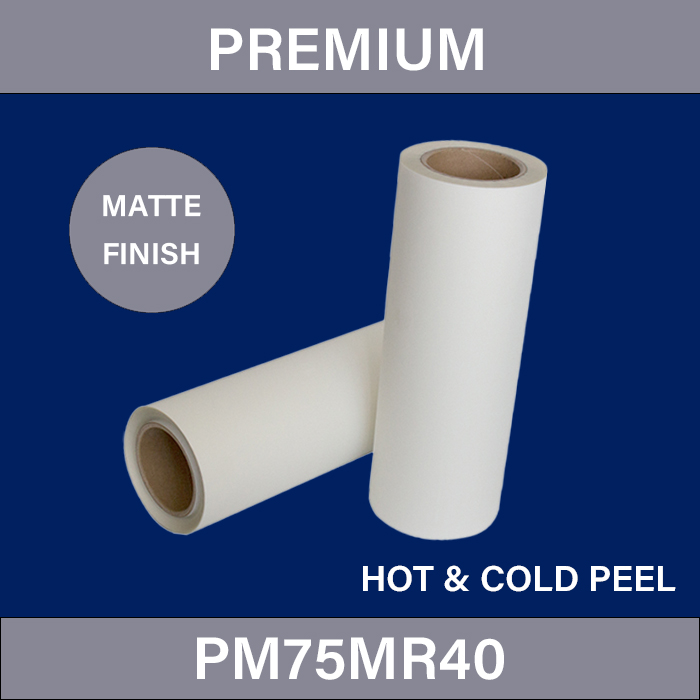 DTF Hot Peel Film Roll – 75μm Double Sides Coated DTF Transfer Film 0. ...
