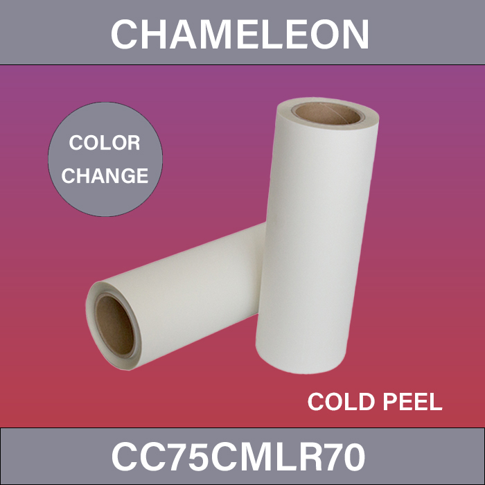 Chameleon DTF Film Roll – 75μm Color Change Single Side Coated DTF ...