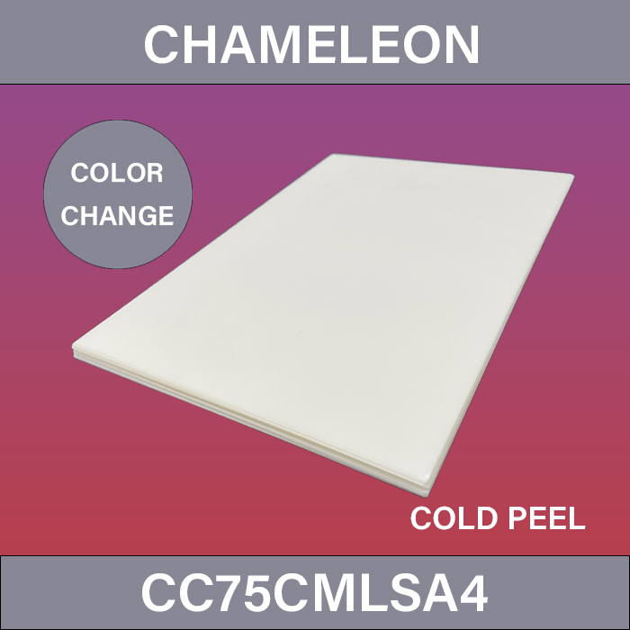 Chameleon DTF Sheet – 75μm Color Change Single Side Coated DTF Transfer ...