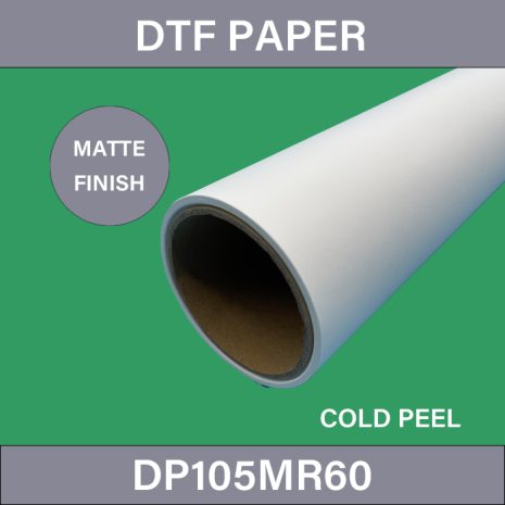 DTF Paper-Based Heat Transfer Film – 105μm/85gsm DTF Paper 0.60×100M ...