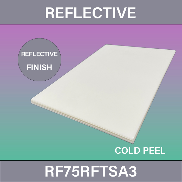 Clear Reflective DTF Transfer Film Sheet – 75μm Clear Reflective Single ...