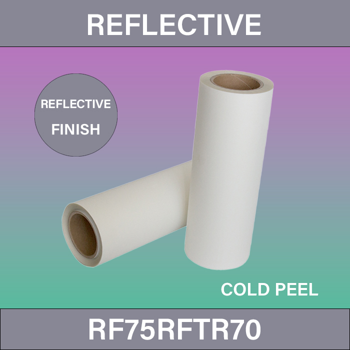 Clear Reflective DTF Foil Roll – 75μm Clear Reflective Single Side ...