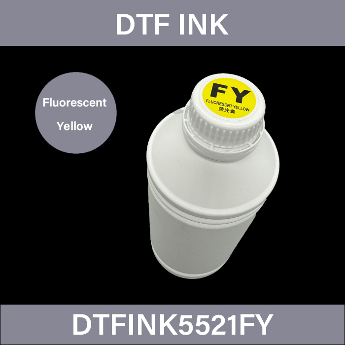 DTF Fluorescent Ink Yellow Color - MAXDTF - Haining Comax New Material Co., Ltd.