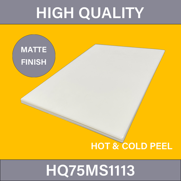 SC-F1050 DTF Film – 75μm Single Side Coated DTF Transfer Film 11″ × 13 ...