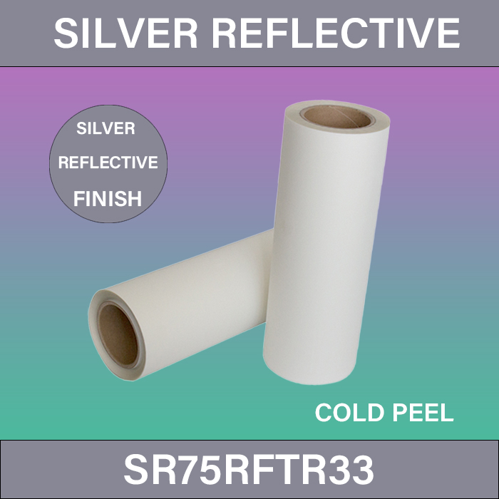 Silver Reflective DTF PET Transfer Film – 75μm Single Side Coated DTF ...